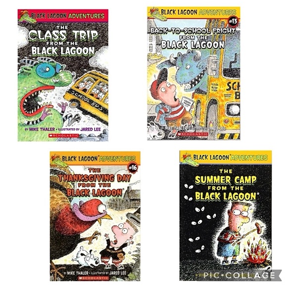 Other | 4 Black Lagoon Adventures Books | Poshmark
